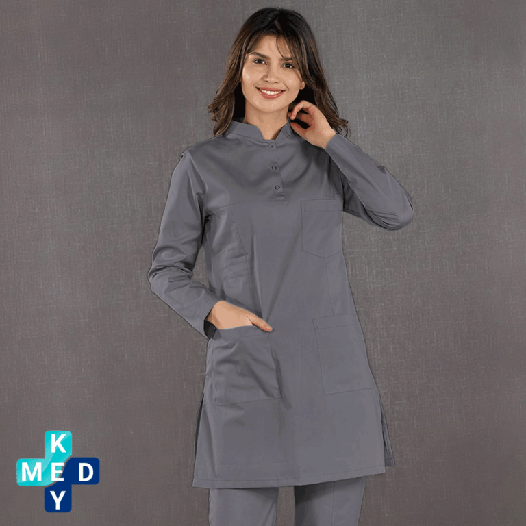 تونیک شلوار فیلی سیزگی Cizgi Medical - کی مد